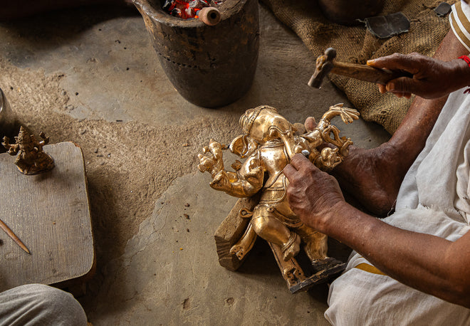 Shree Ma Sculptures - Buy authentic indian Panchaloha bronze statues